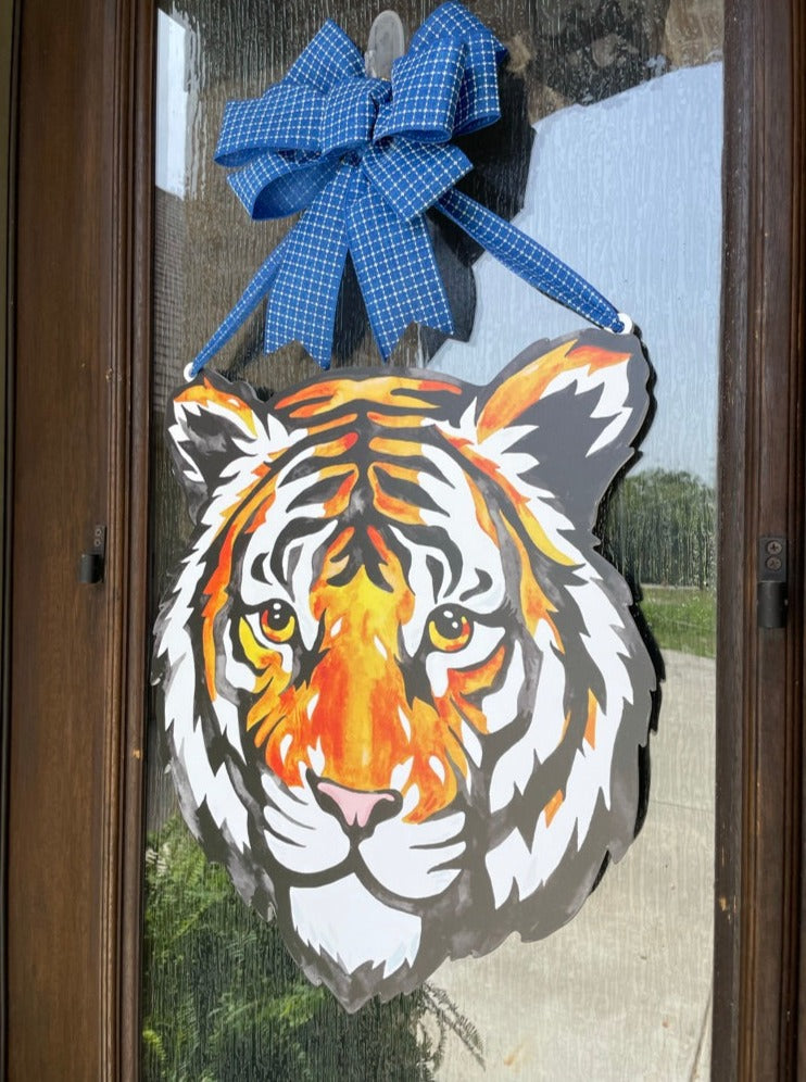 Roaring Tiger Door Sign – Simply Pretty Porch